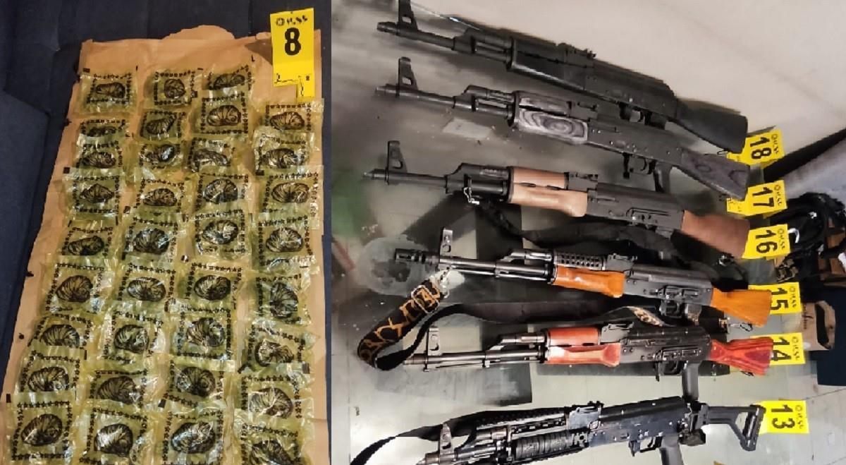 Decomisan armas, cartuchos y droga en San Nicolás - POSTA México