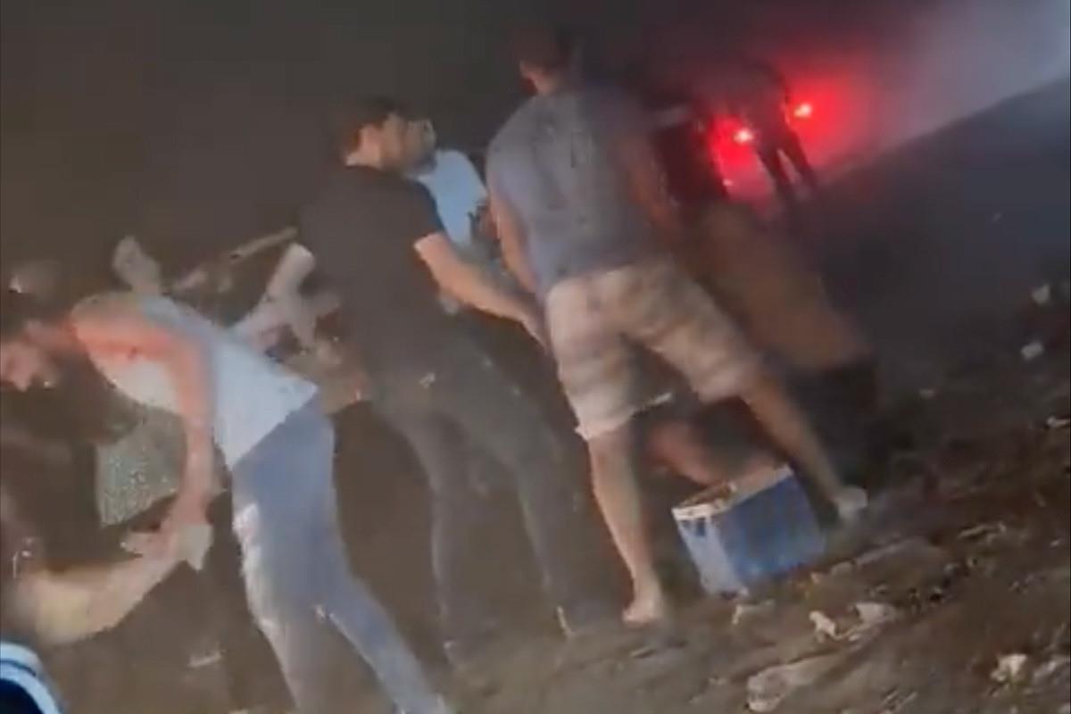 VIDEO: Jóvenes arman pelea en la presa La Boca - POSTA México