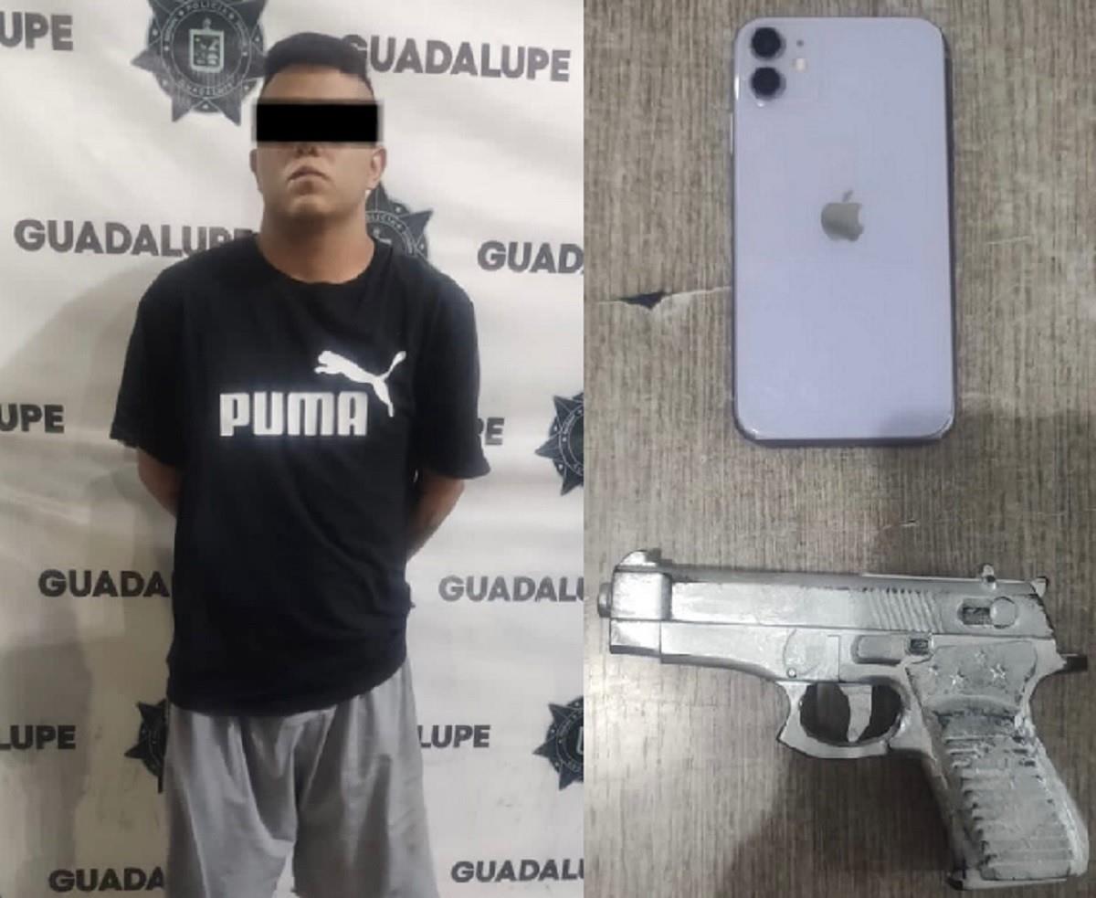 Detienen a joven por robo con violencia en el centro de Guadalupe - POSTA México