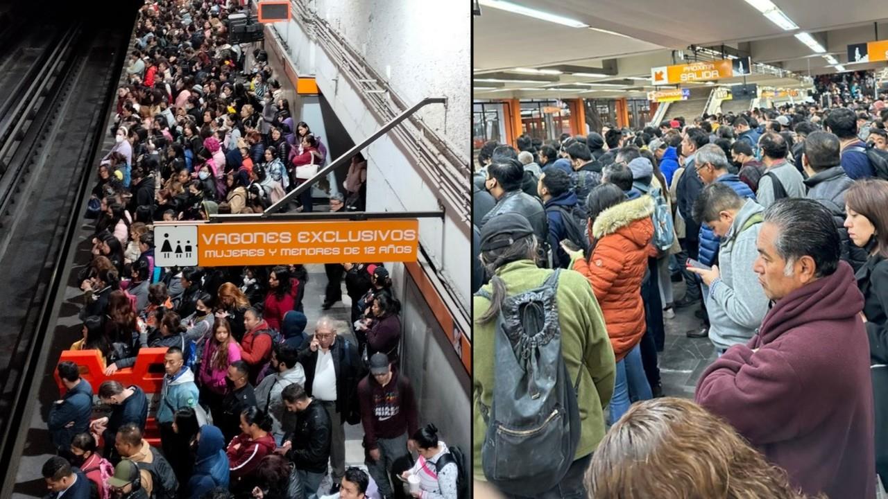 Otra vez... Usuarios de Línea 7 afectados por retrasos en el Metro de la CDMX - POSTA México