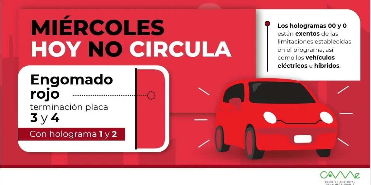 Hoy No Circula para este miércoles 6 noviembre, evita multas e ... Hoy No Circula para este miércoles 6 noviembre, evita multas e ...