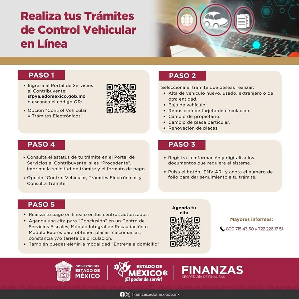 ¿Cómo hacer el trámite en línea para la tenencia y el refrendo en Edomex? - POSTA México
